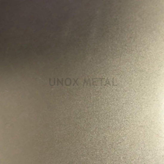 Beadblast Decoration Stainless Steel Sheets-Champagne Gold Color Coating