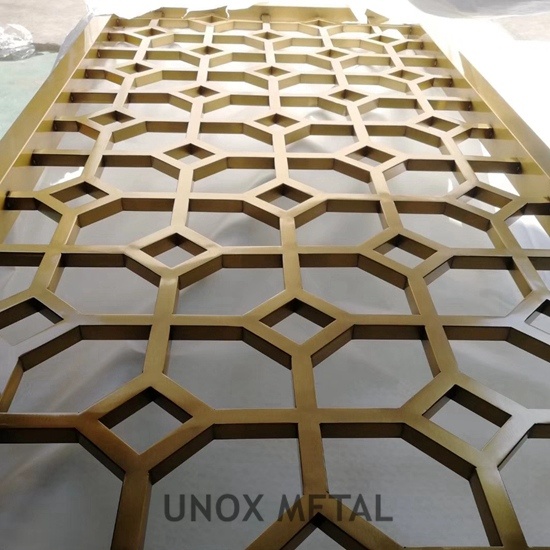 Elegant Custom Metal Fabrication - Decorative Metal Screen Panel ...