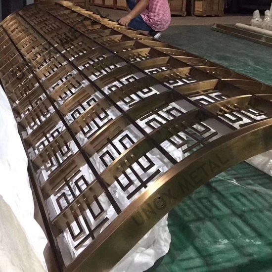 Modern Pattern Metal Wall Panels Decorative Screen,Dymatic Decor Art ...