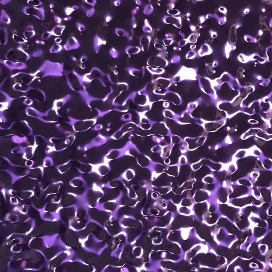 Purple Color Stainless Steel,3D Embossed Stainless Metal Sheets