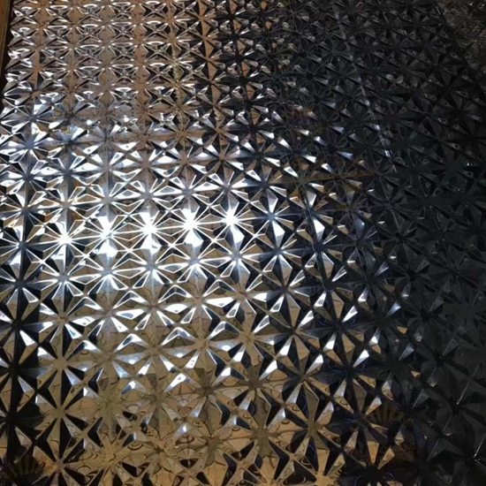 3D Pattern Stainless Steel Sheet - Unox Metals