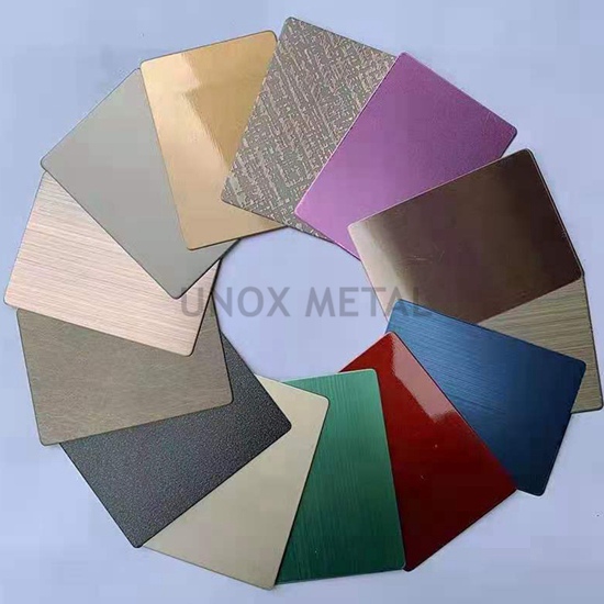 Architectural & Decorative Stainless Steel Sheet:Gradient Colours ...